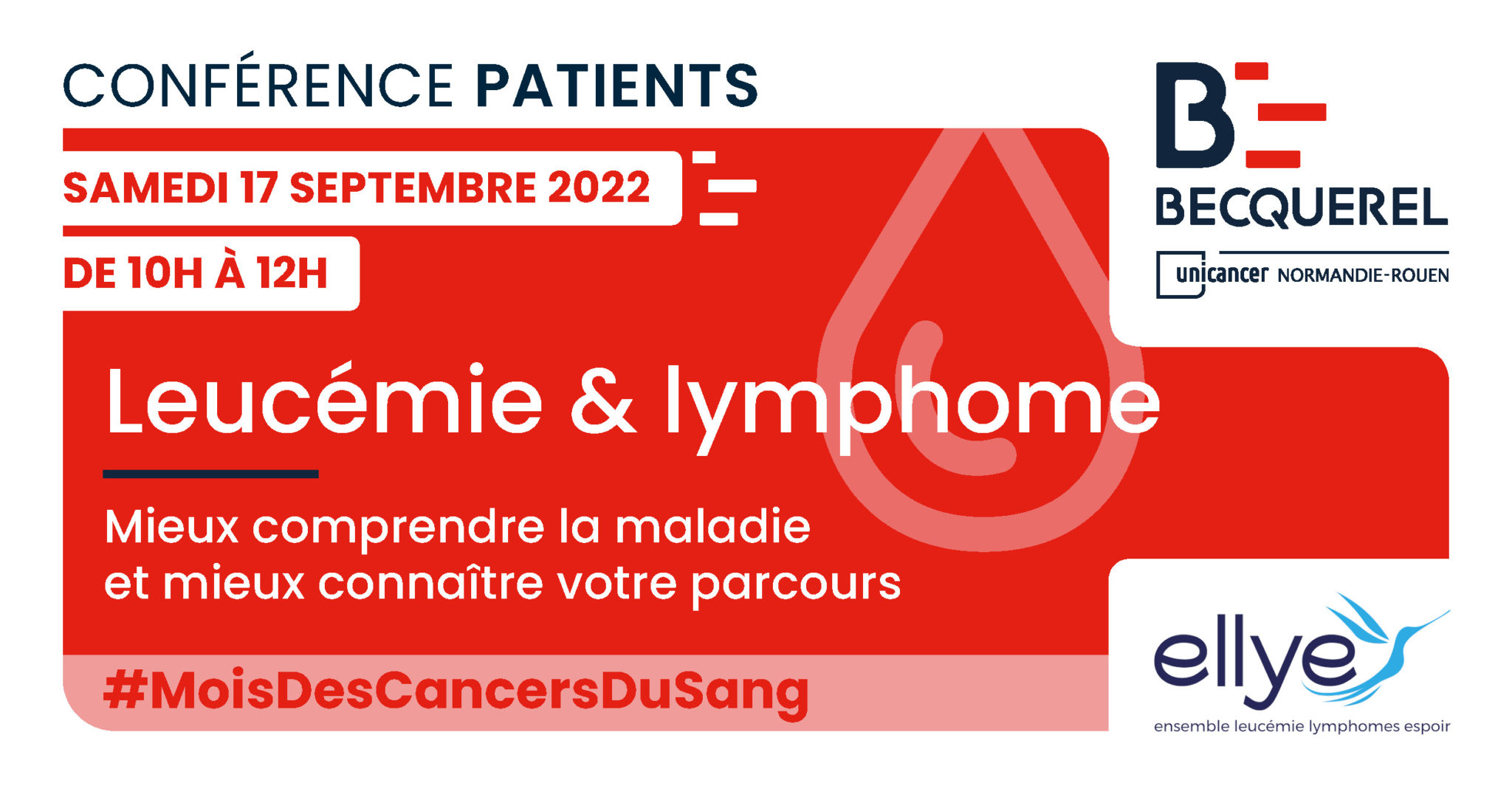 Conférence sur les leucémies & lymphomes - Centre Henri Becquerel