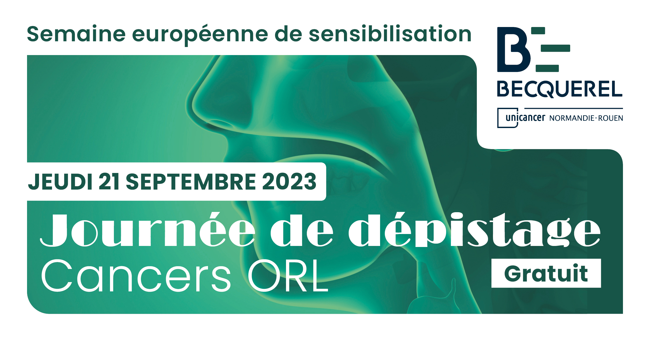 Consultation gratuite de dépistage des cancers ORL : Inscrivez-vous ...